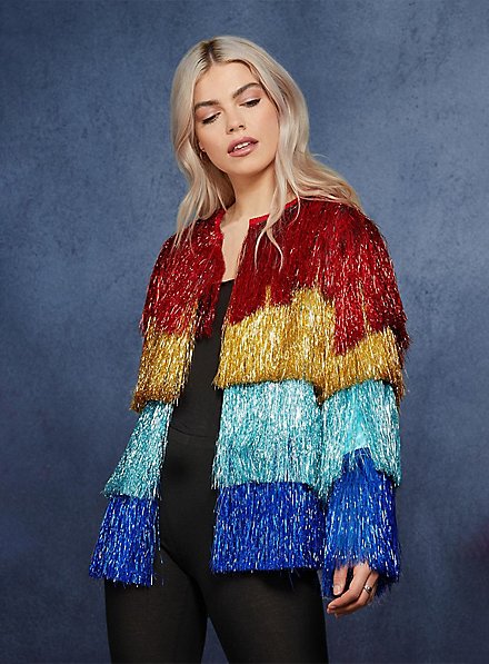 Tinsel festival jacket four colors - maskworld.com