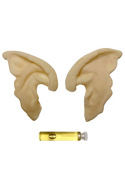 Torn Orc Ears, pale - maskworld.com
