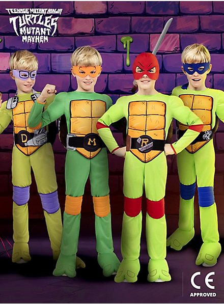 Tortugas Ninja – Disfraz De Rafael Para Niños - maskworld.com