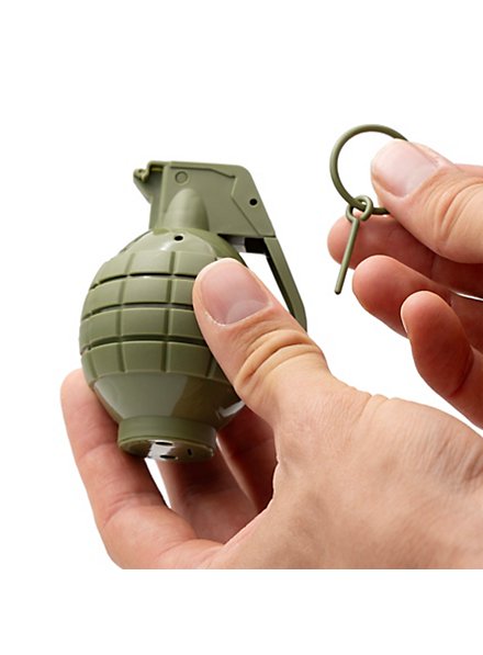 Toy hand grenade green - LARP grenade dummy - maskworld.com
