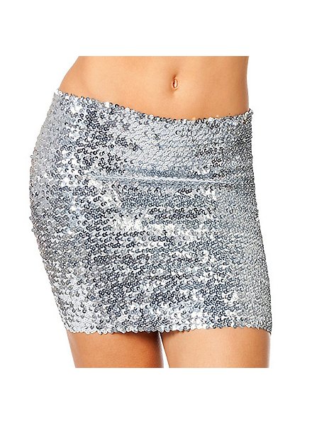 Tube top/skirt silver - maskworld.com