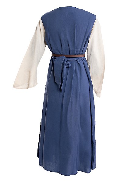 Two-Tone Blue-and-White Maid's Dress - maskworld.com
