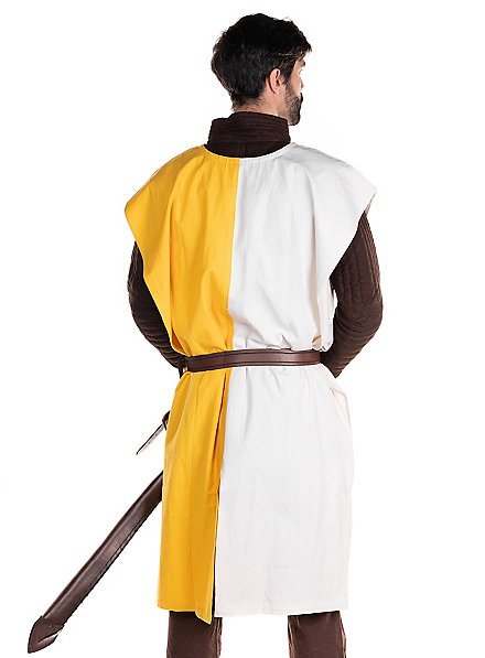 Two-Tone Tabard, white-yellow - maskworld.com