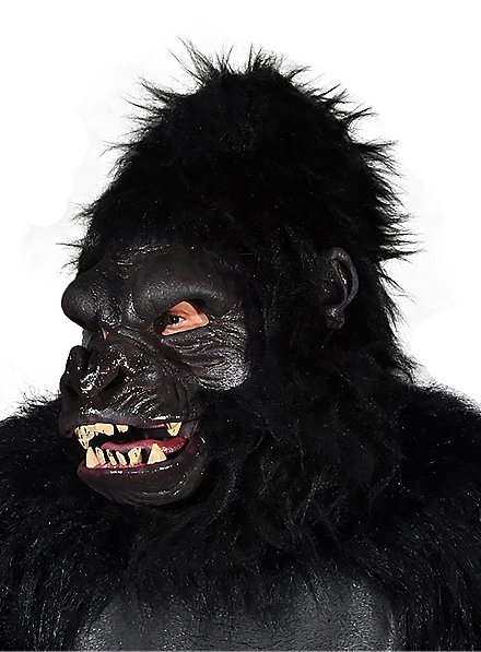 Upper Monkey Mask Gorilla Deluxe - maskworld.com