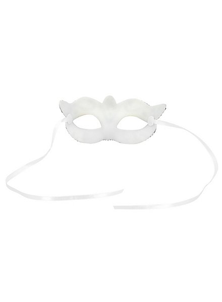 Venetian plastic mask silver - maskworld.com