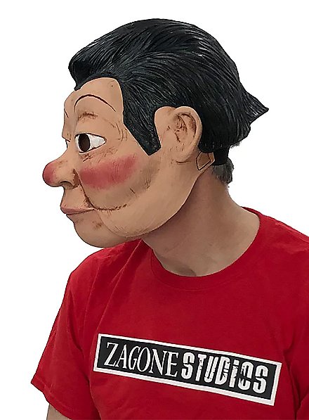 Ventriloquist's dummy Mario Mask - maskworld.com