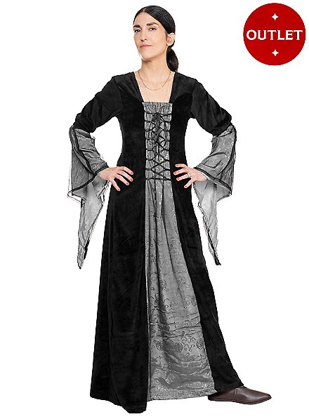 Vestido Gótico Medieval - Hada - maskworld.com