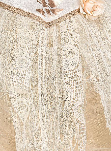 Victorian ghost lady costume for girls - maskworld.com