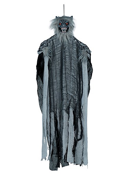 Werewolf Demon - Hanging Figure With Sound And Animation - maskworld.com