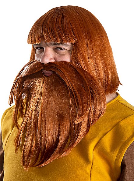 Wickie Halvar Perücke-Bart-Set - maskworld.com