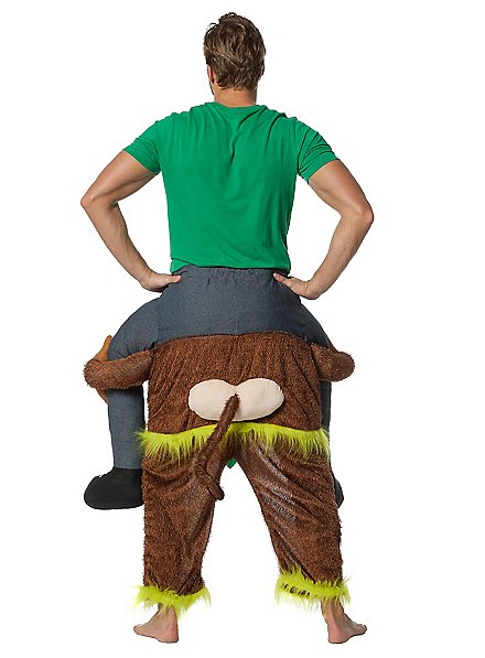 Wild Monkey Piggyback Costume - maskworld.com