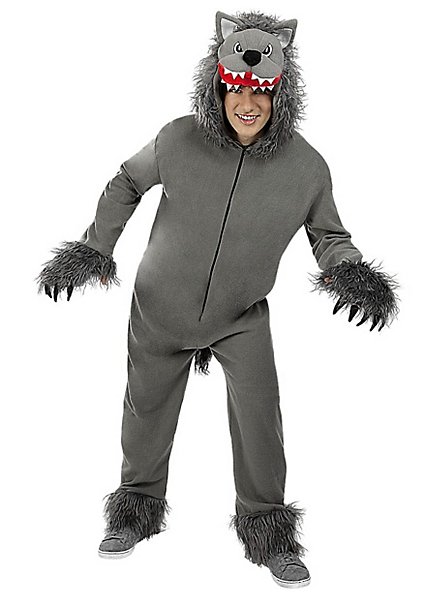 Wolf costume jumpsuit - maskworld.com