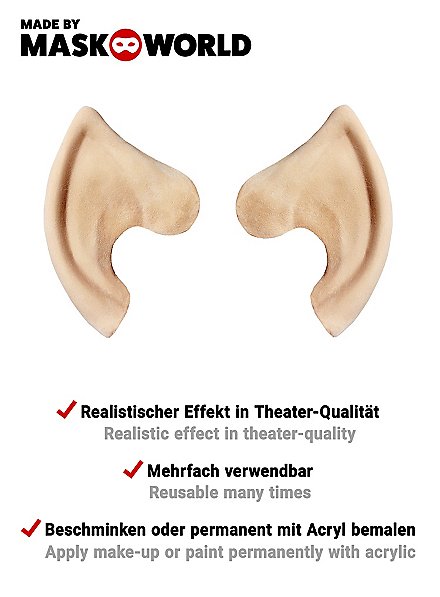 Wood Elf Ears - maskworld.com