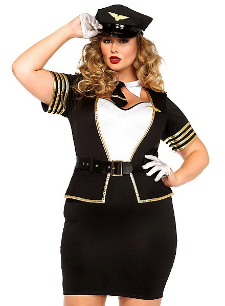 XXL Pilotin Kostüm - maskworld.com
