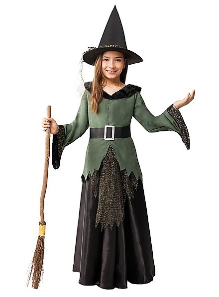 Zauberhafte Hexe Kostüm für Kinder - maskworld.com