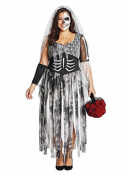 Zombie Bride Costume - maskworld.com