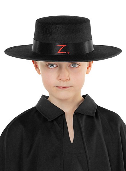 Zorro hat for kids - maskworld.com