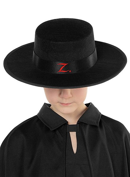 Zorro hat for kids - maskworld.com