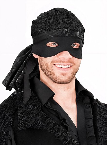 Zorro mask made of cotton - maskworld.com