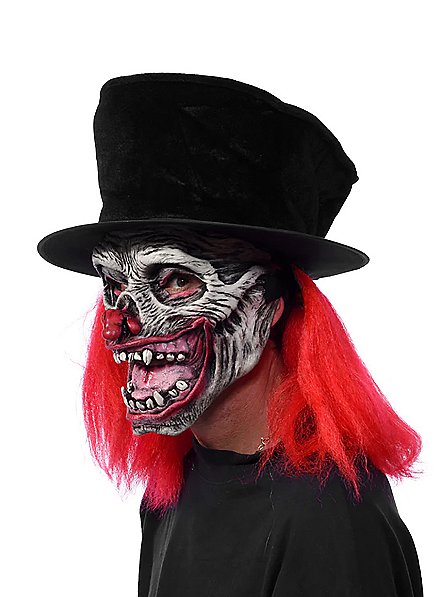 Zwarte Voodoo Clown Masker - maskworld.com