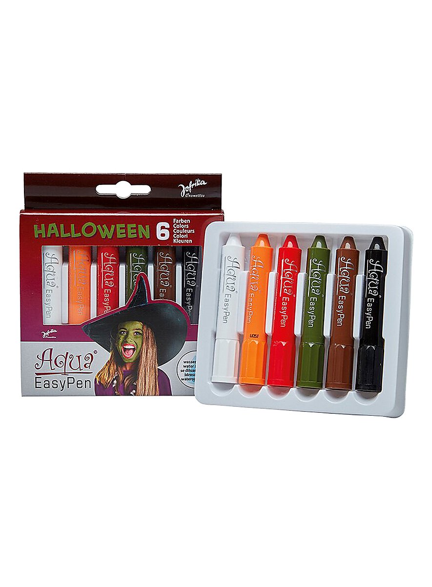 Aqua Easy Pen makeup pencils Halloween - maskworld.com