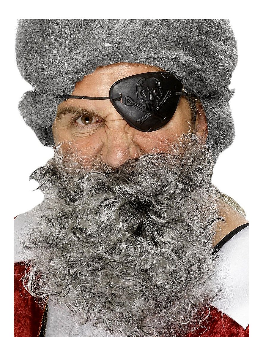 Barba folta e rada, grigia - maskworld.com