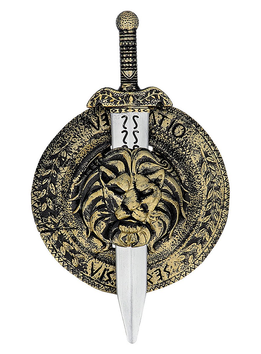 Barbarian sword and shield for children - maskworld.com