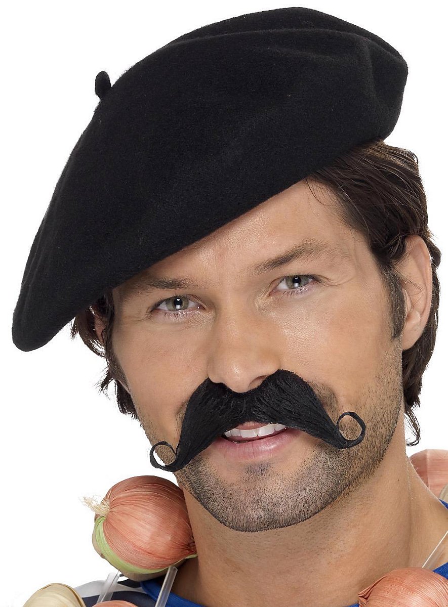 Baret zwart - maskworld.com