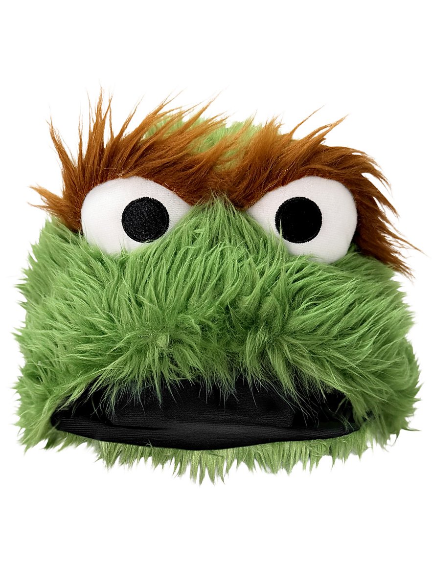 Barrio Sésamo: gorro de Óscar el Gruñón - maskworld.com