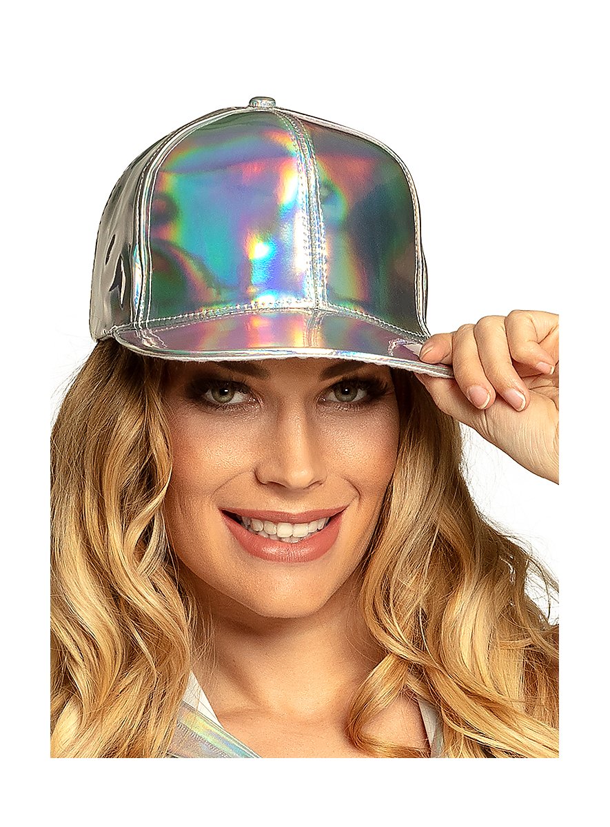 Baseball Cap Holo Silver - maskworld.com