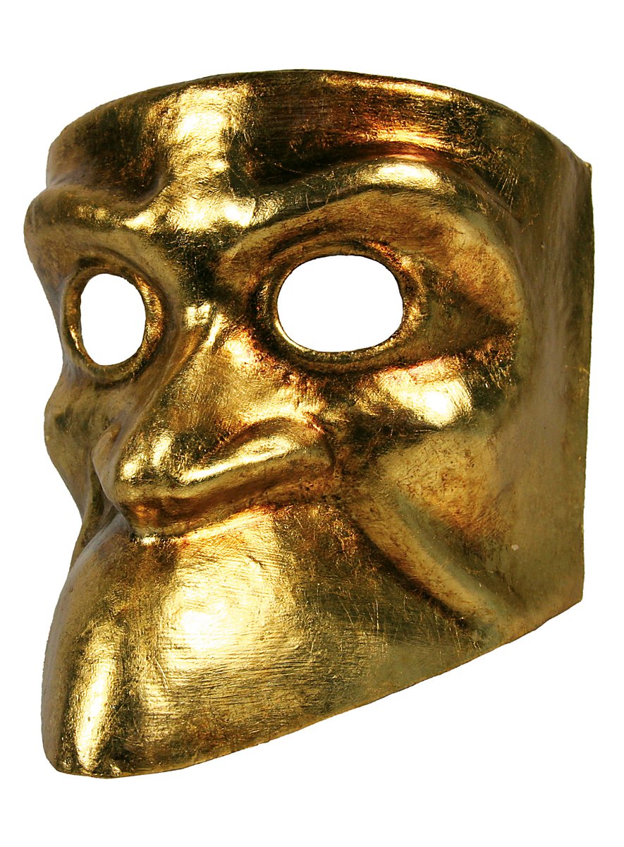 Bauta oro - Maschera veneziana - maskworld.com