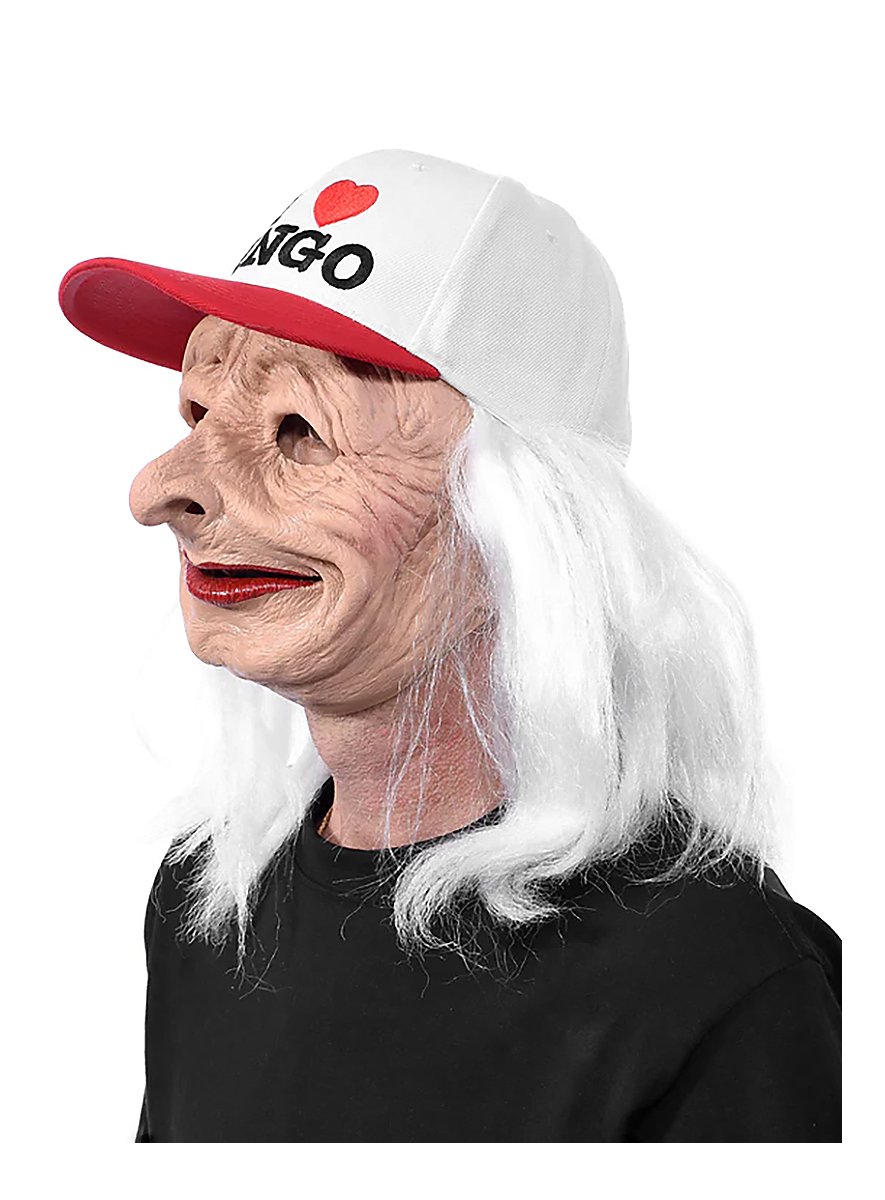 Bingo Grandma Mask - maskworld.com