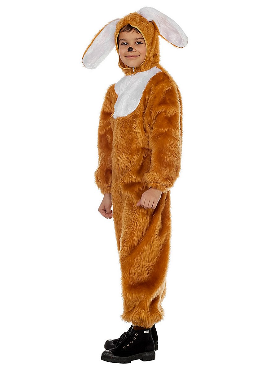 Brown Rabbit Jumpsuit for Kids - maskworld.com