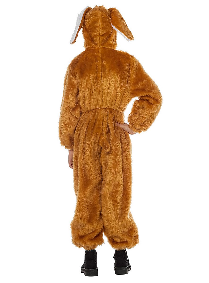 Brown Rabbit Jumpsuit for Kids - maskworld.com
