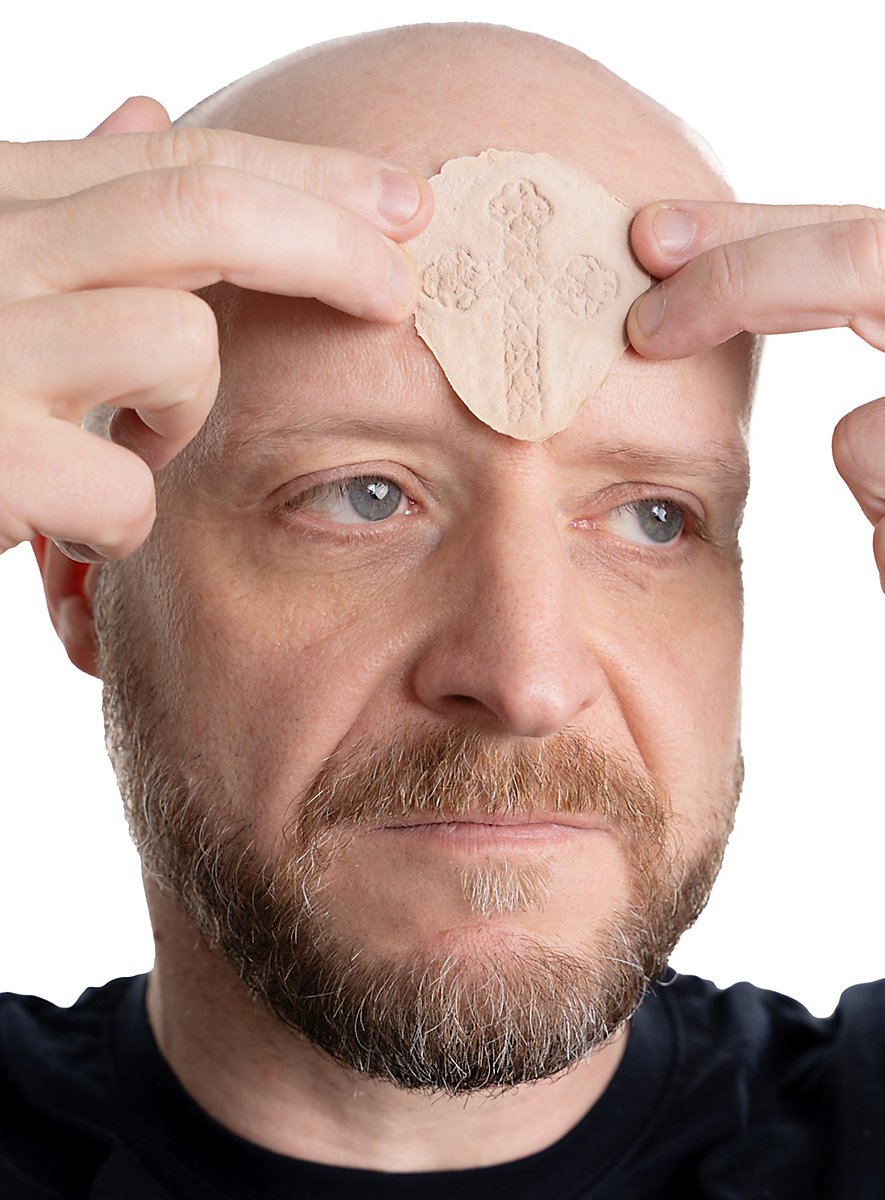 Burned-in Crucifix Special Effect Appliance - maskworld.com