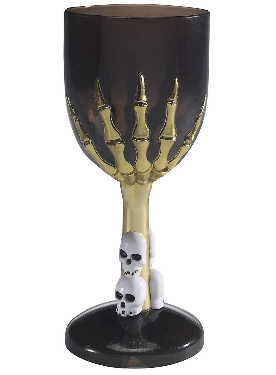 Calice teschio nero - maskworld.com
