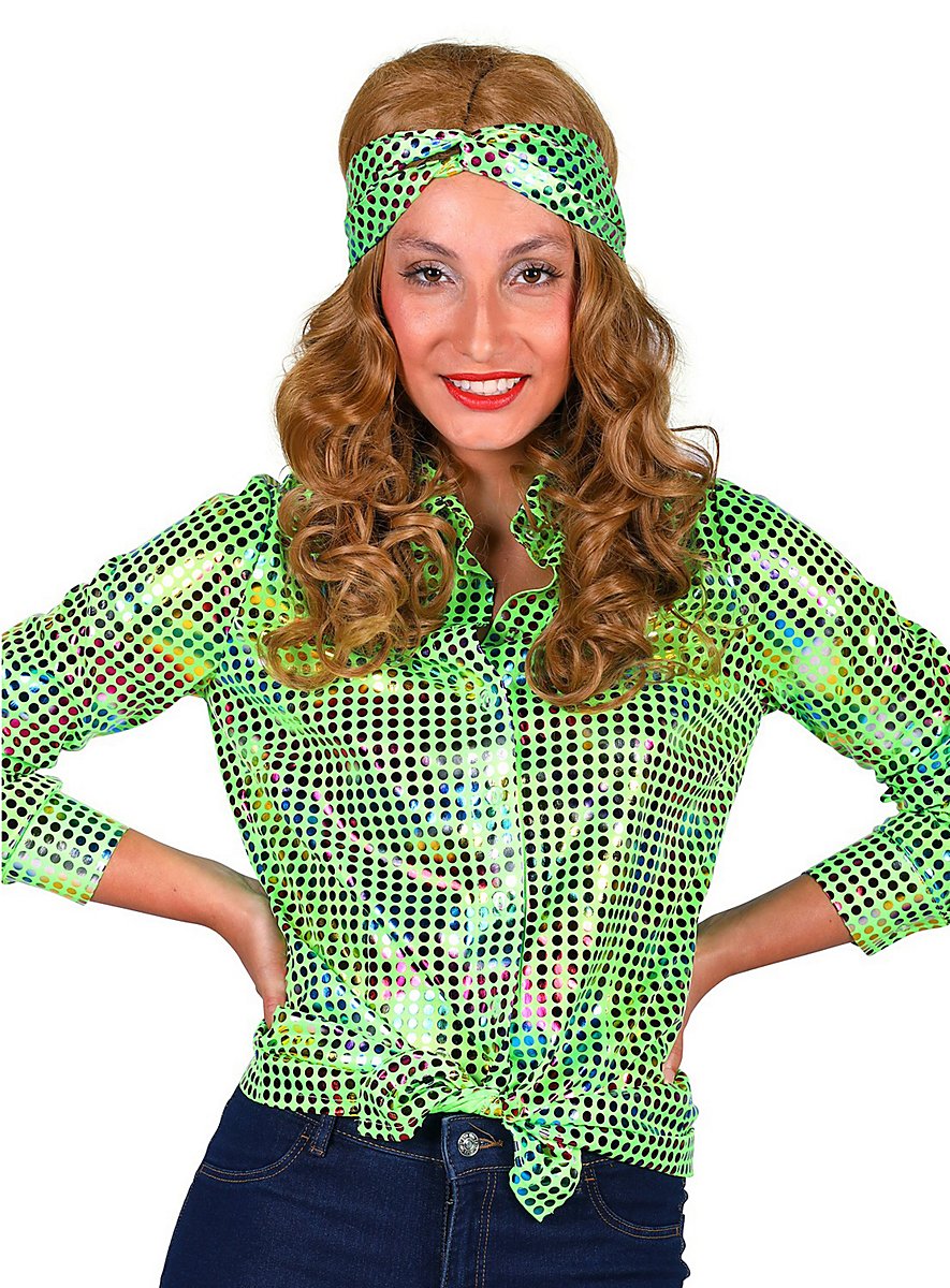 Camicetta da discoteca verde - maskworld.com