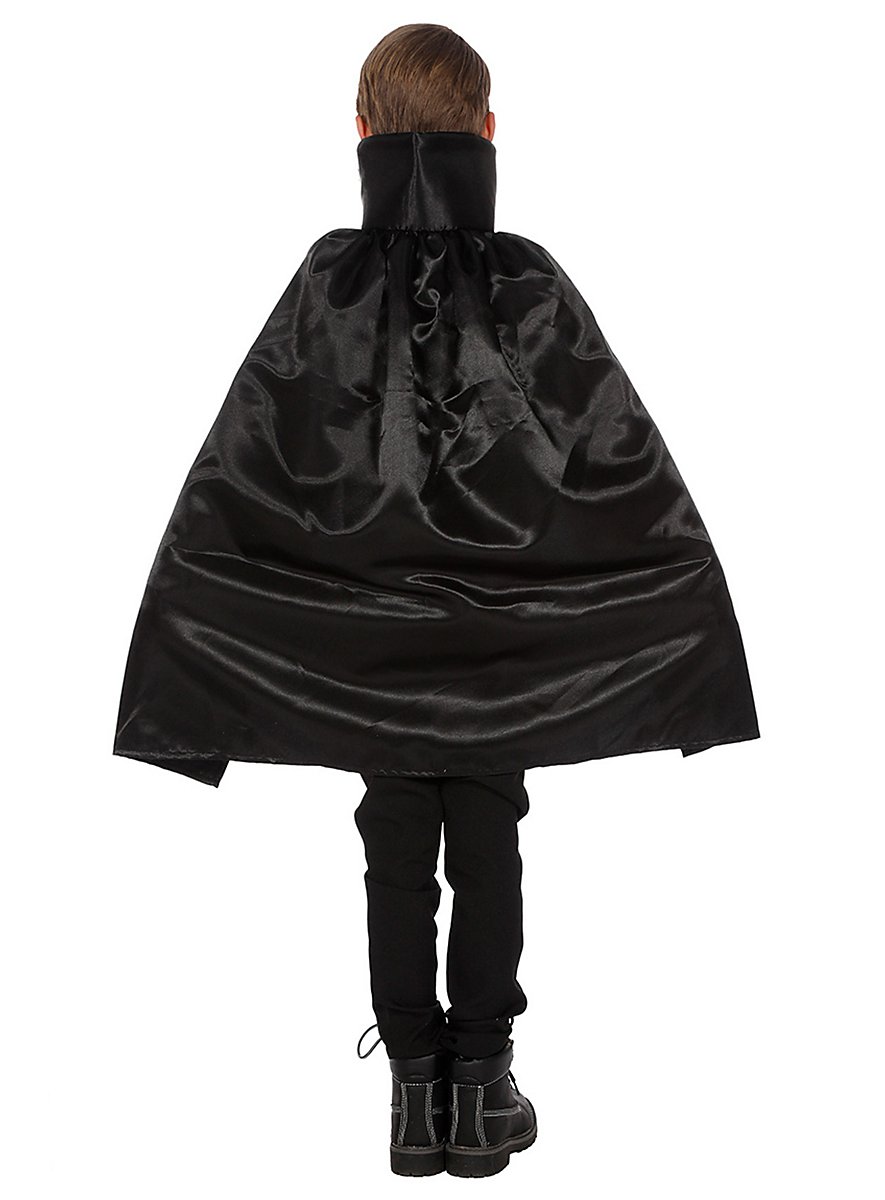 Capa Negra De Vampiro Para Niños - maskworld.com