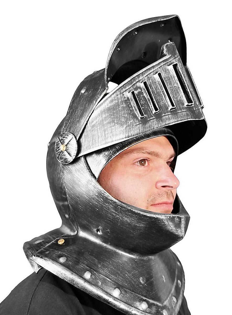 Casque de chevalier avec visière - maskworld.com