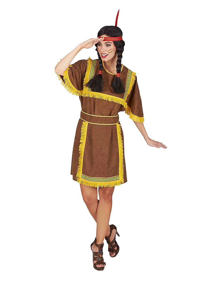 Chief's daughter costume with apron - maskworld.com