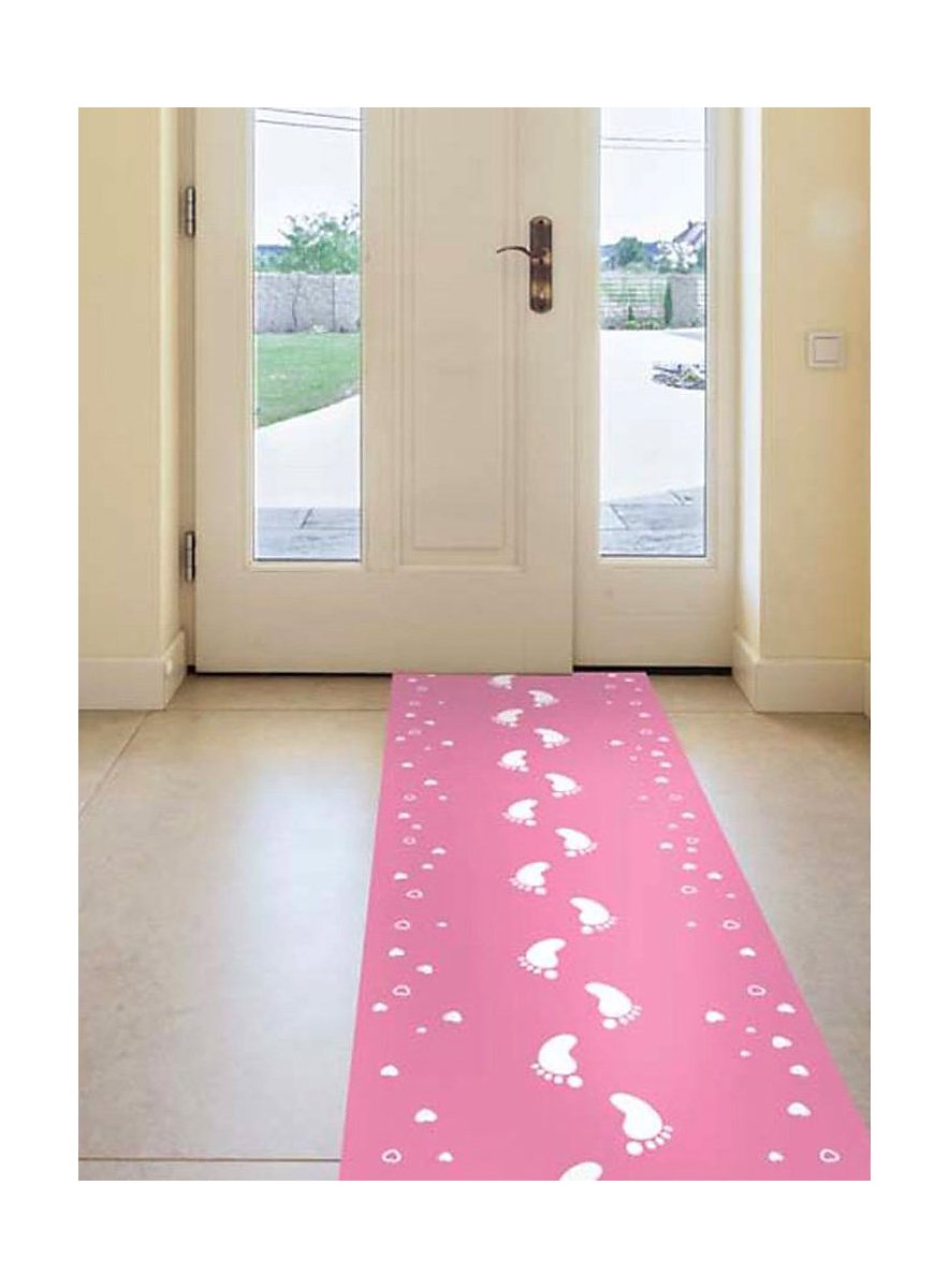 Christening party runner pink - maskworld.com