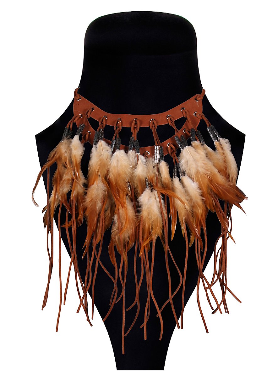 Collier de plumes - maskworld.com