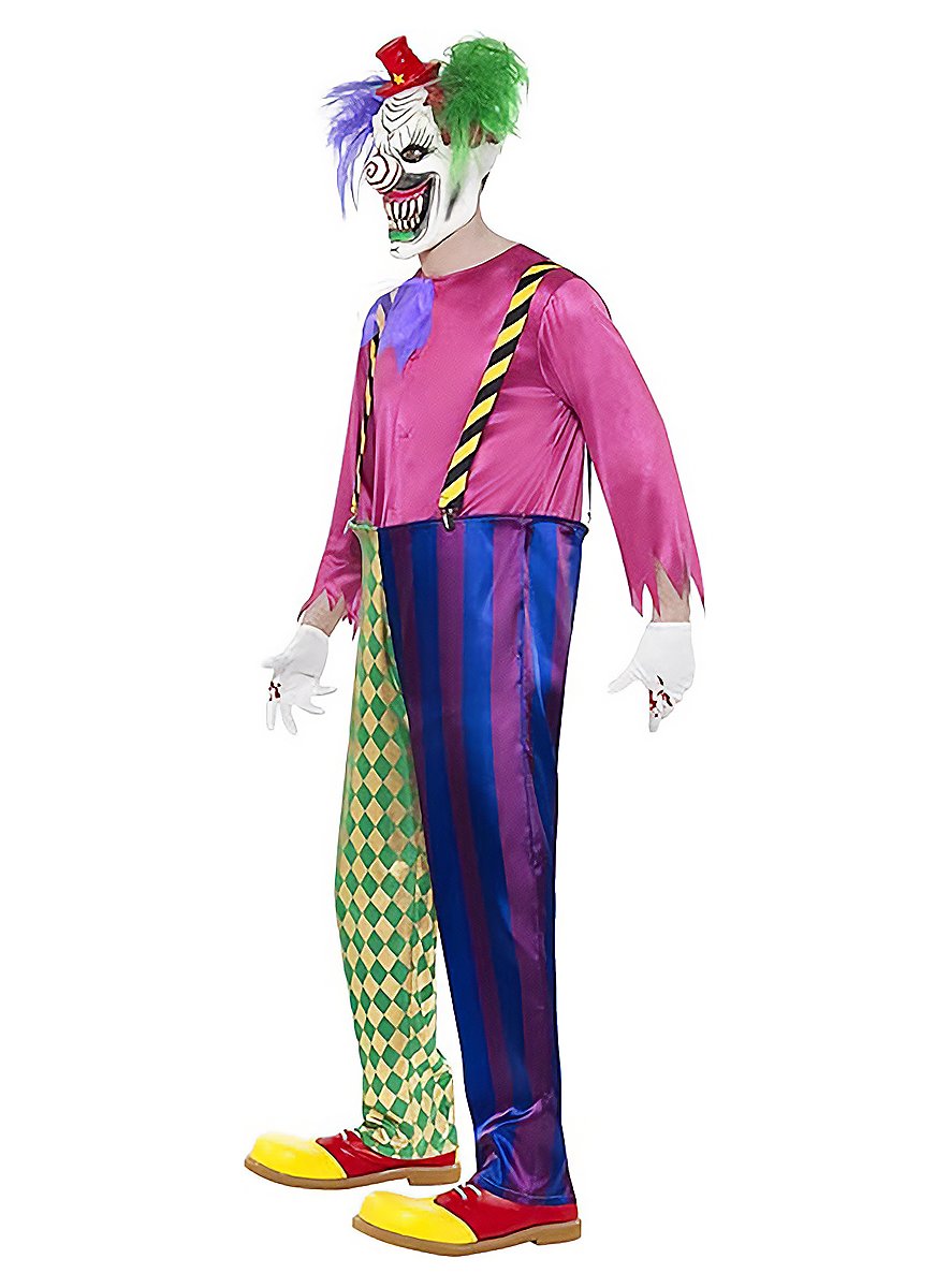 Colorful Killer Clown Costume - maskworld.com