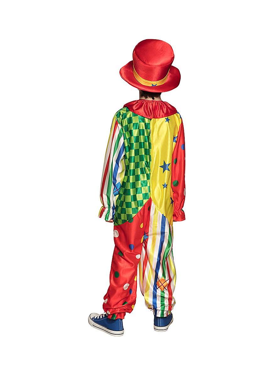 Colourful Clown Child Costume - maskworld.com