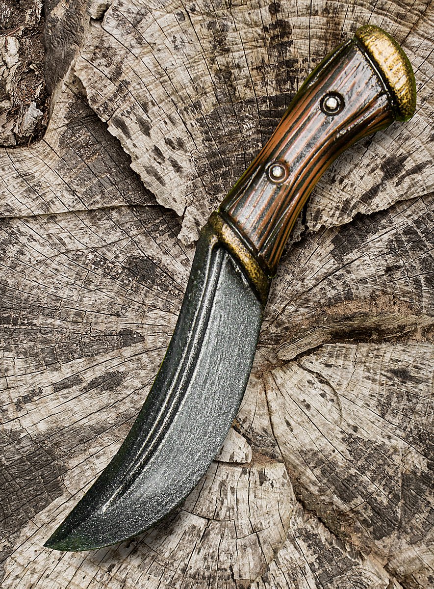 Coltello da lancio - Arma imbottita da cacciatore - maskworld.com