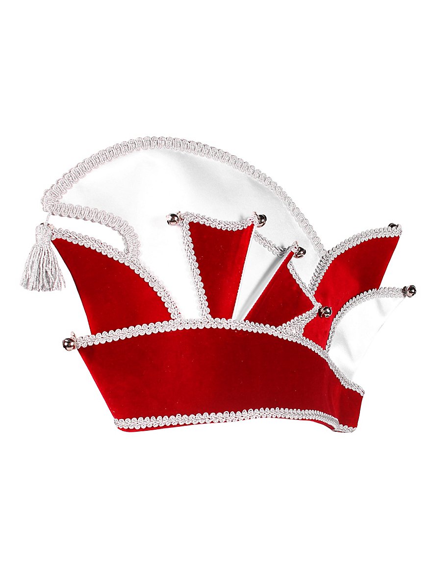 Committee cap red-silver - maskworld.com