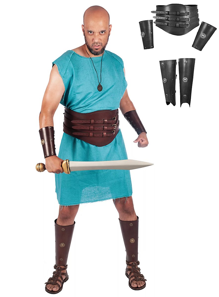 Complete leather armor set - Gladiator - maskworld.com