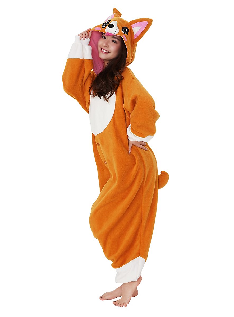 Corgi Kigurumi Costume - maskworld.com