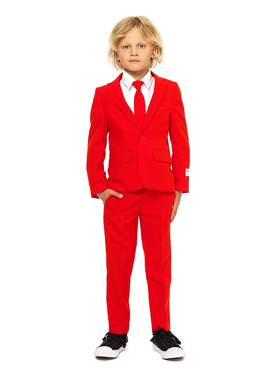 Costard OppoSuits Boys Red Devil pour enfant - maskworld.com