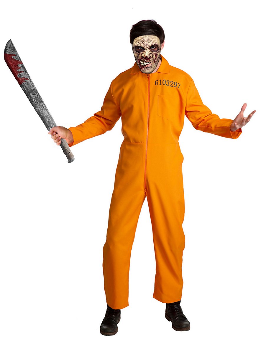 Costume da clown horror da prigioniero assassino - maskworld.com